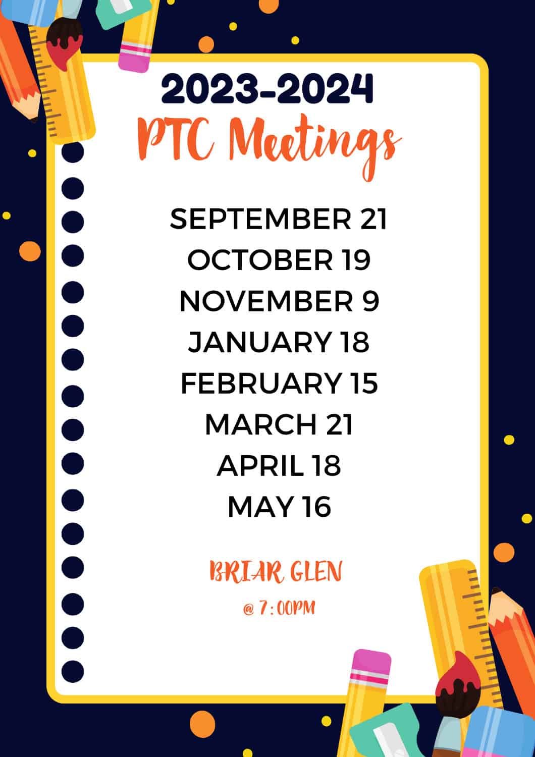 About - Briar Glen PTC